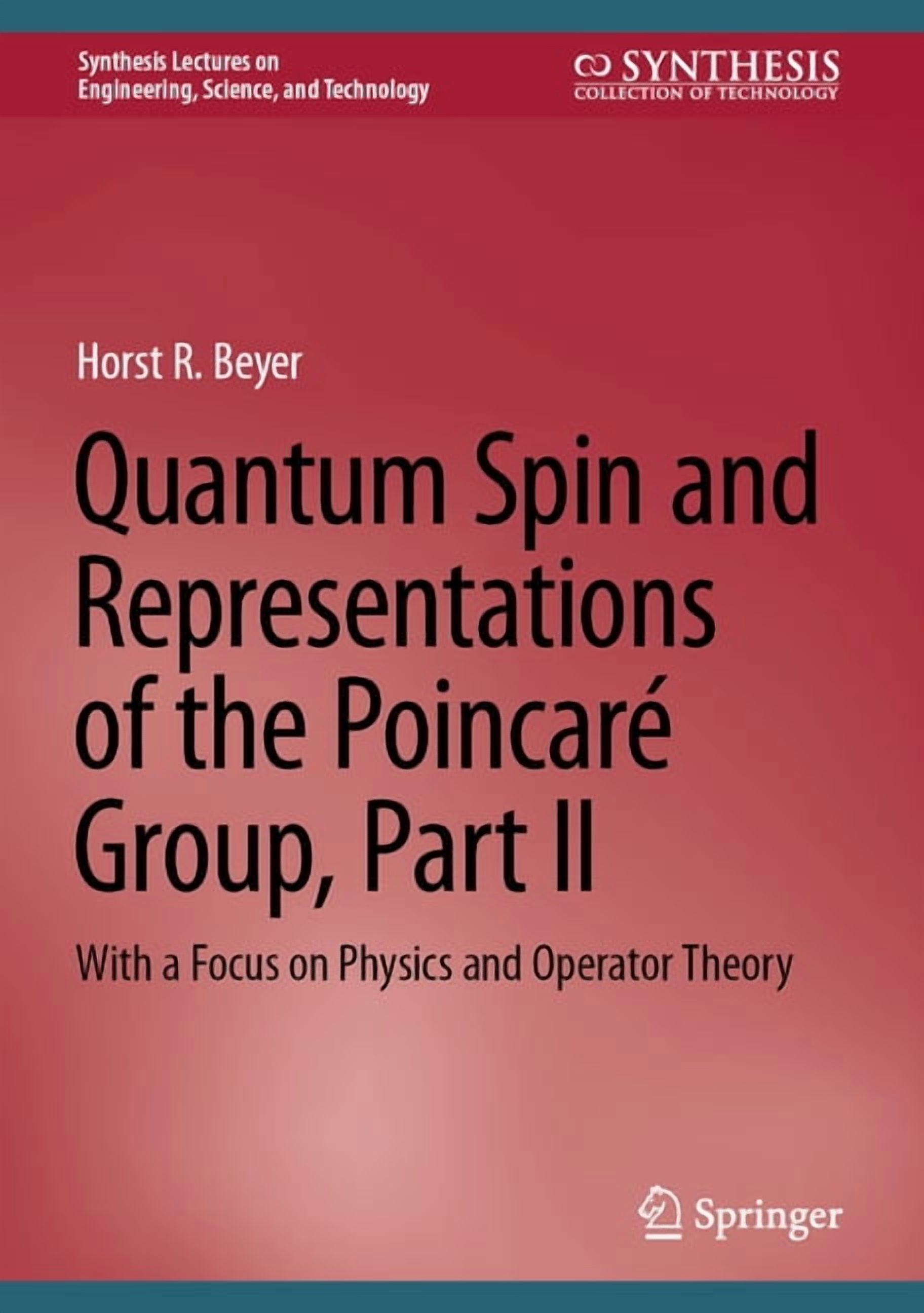 Synthesis Lectures on Engineering, Scien Quantum Spin and ...