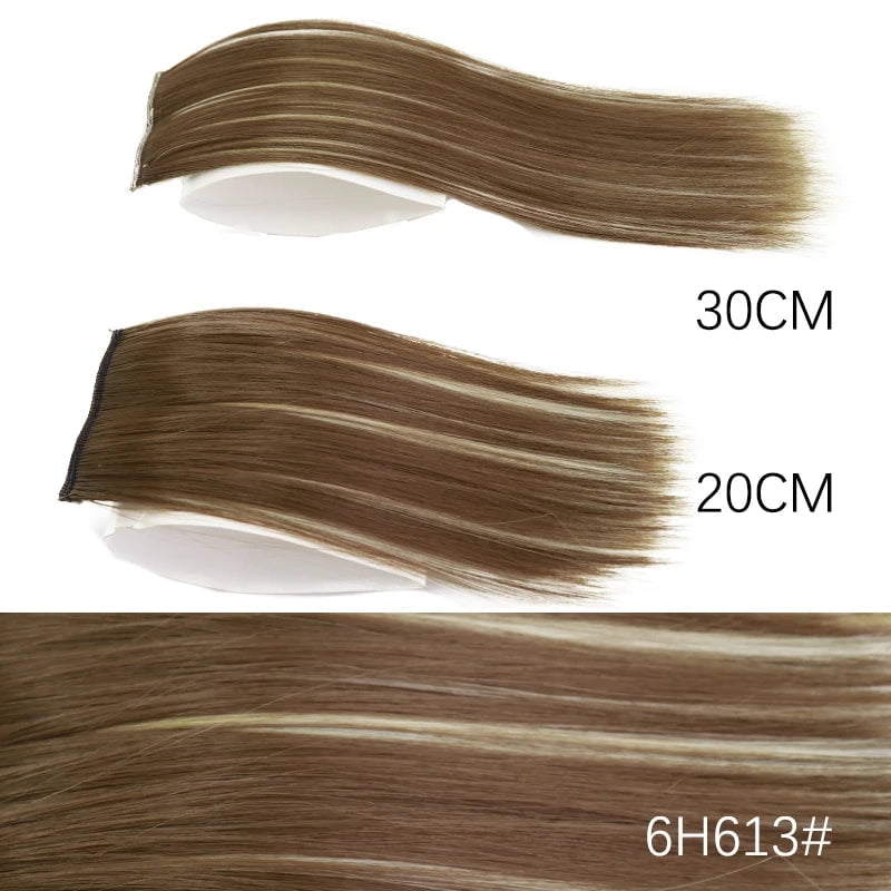 Synthetic Clip-in Hair Extensions, 12 Inches (30 cm), Natural Looking ...