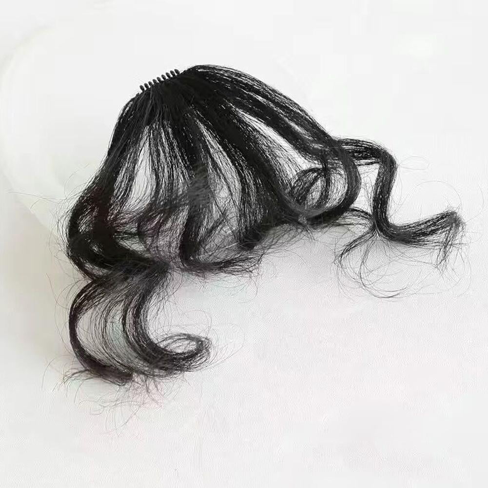 Synthetic Curly Hair Bangs Clip in Hair Extensions Easy to Use Fake ...
