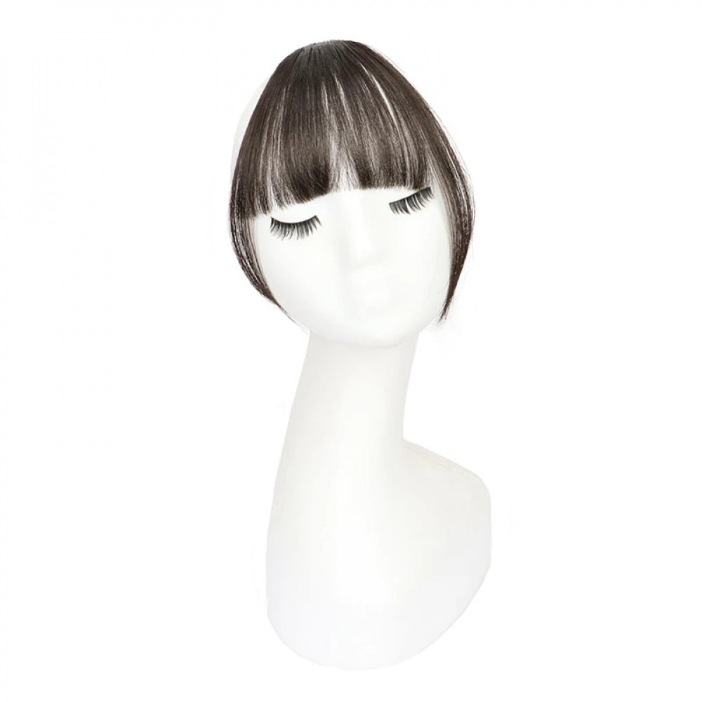 Synthetic Fake Invisible Air Bangs Hair Extension Front Fringes ...