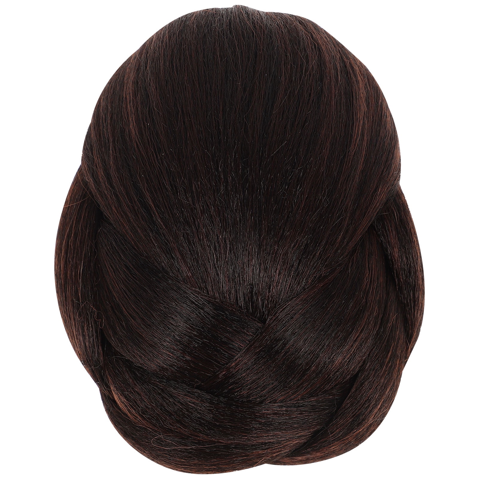 Synthetic Fiber Hair Extension Chignon Jaw Clip Bun Wig Hairpiece for ...