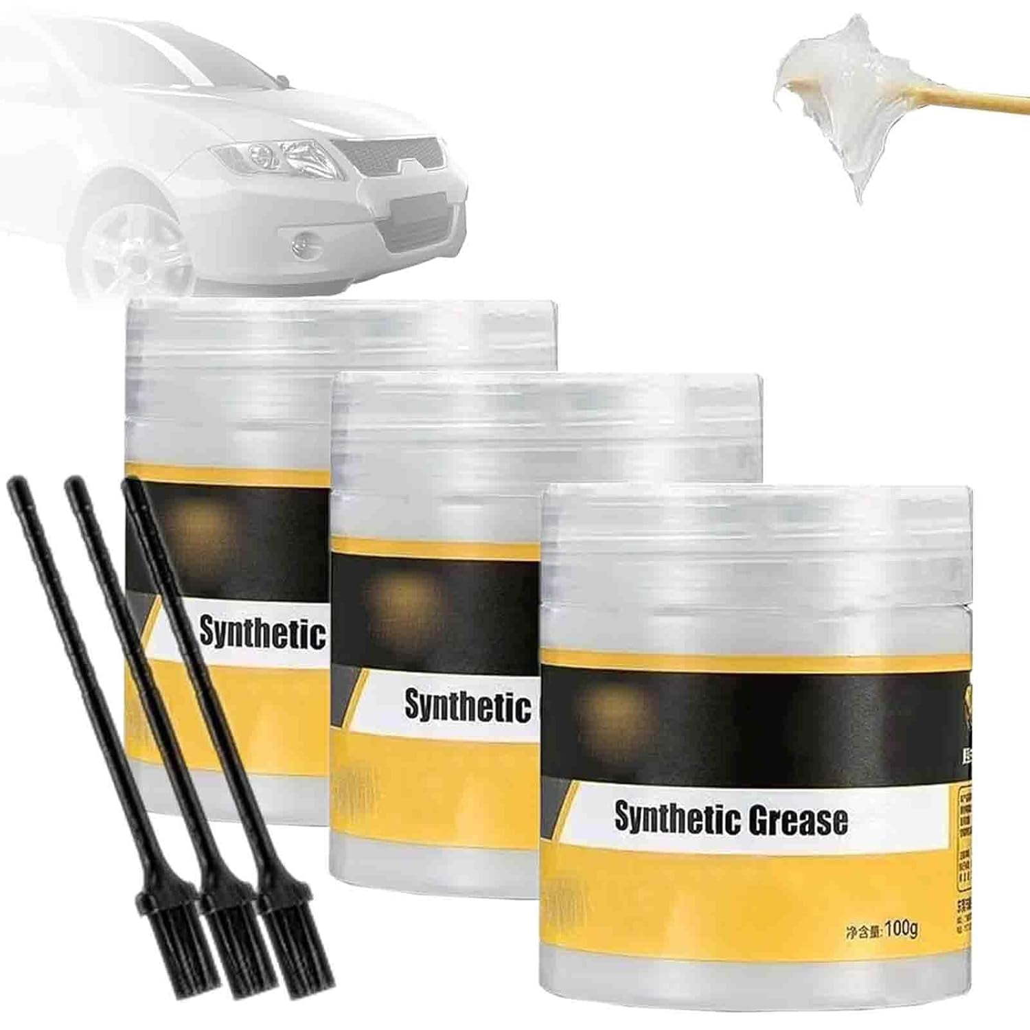 Synthetic Grease for Car Care, Grease Lubricant for Car Door, Car High ...
