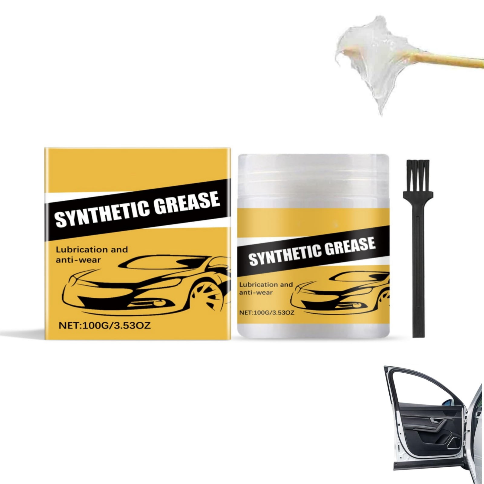 Synthetic Grease for Cars, 2026 New Multi-Purpose Lubricant Wheel ...