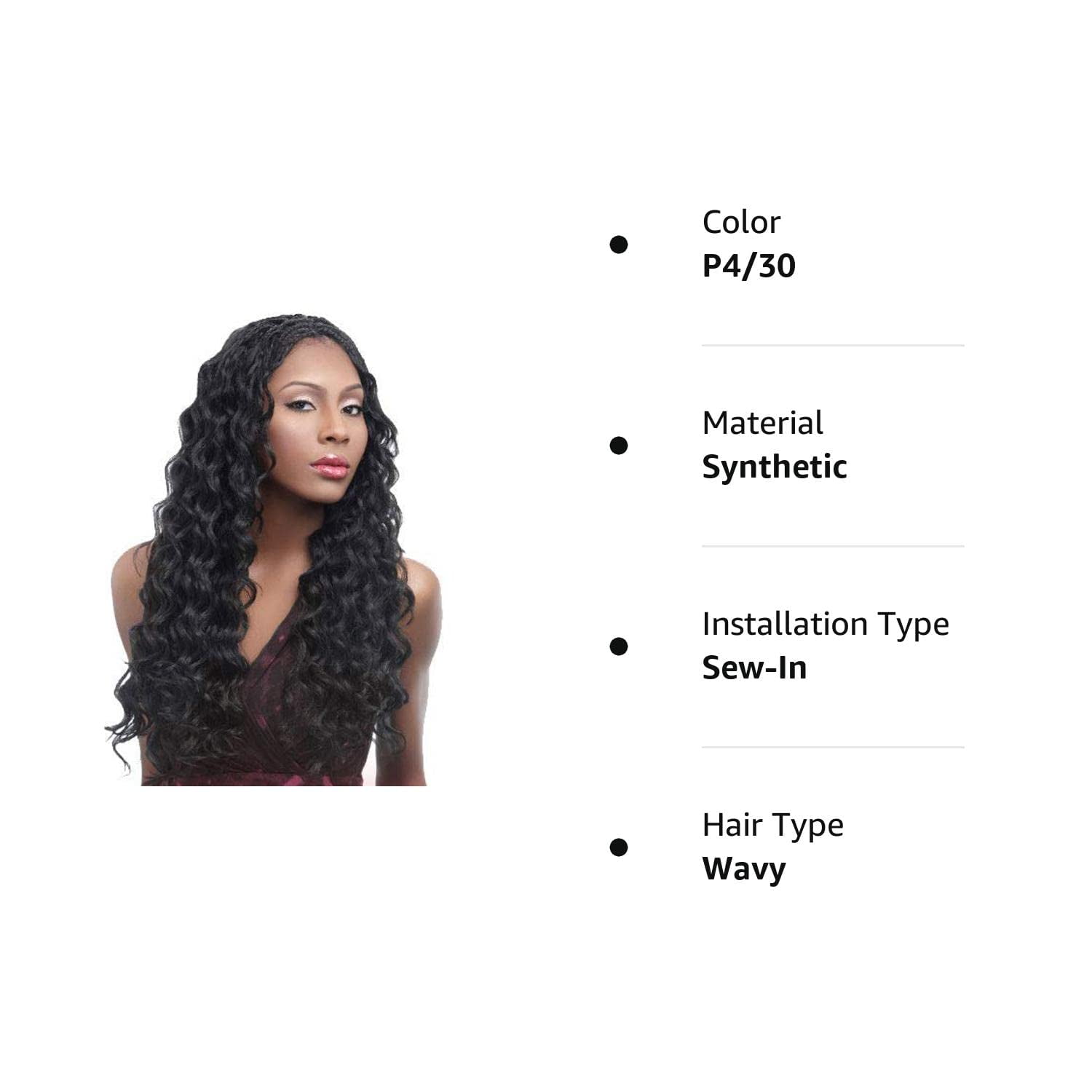Synthetic Hair Braids Kima Braid Ocean 20" (6-Pack, P4/30) - Walmart.com