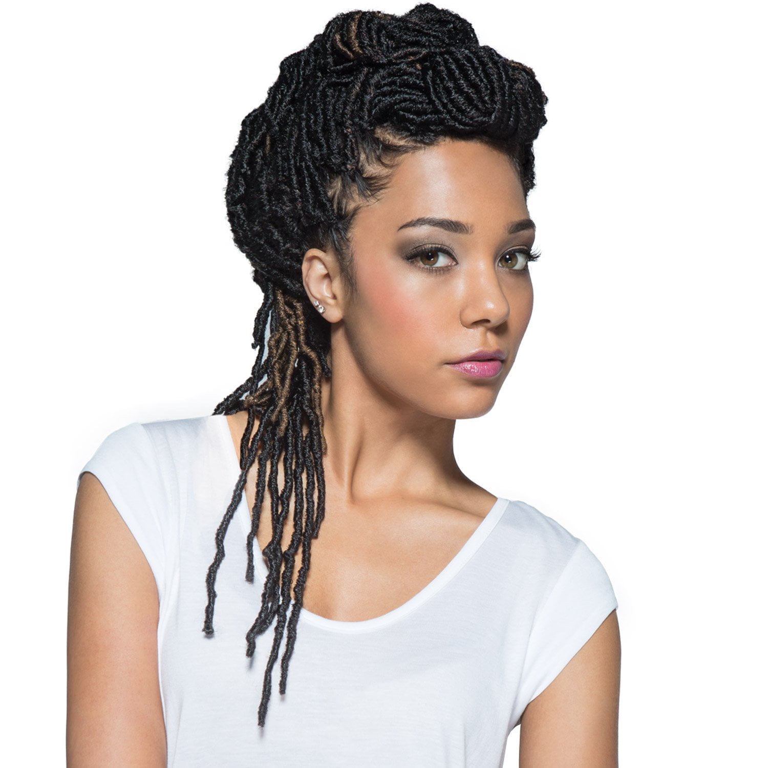 Synthetic Hair Crochet Braids African Roots Braid Collection Locs 14 ...