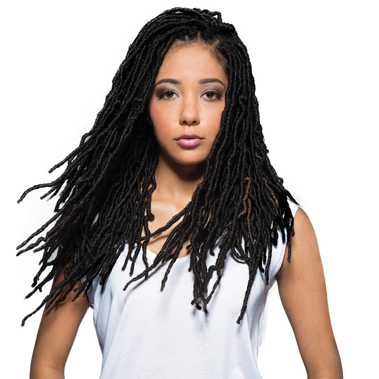 Synthetic Hair Crochet Braids African Roots Braid Collection Locs 18 ...