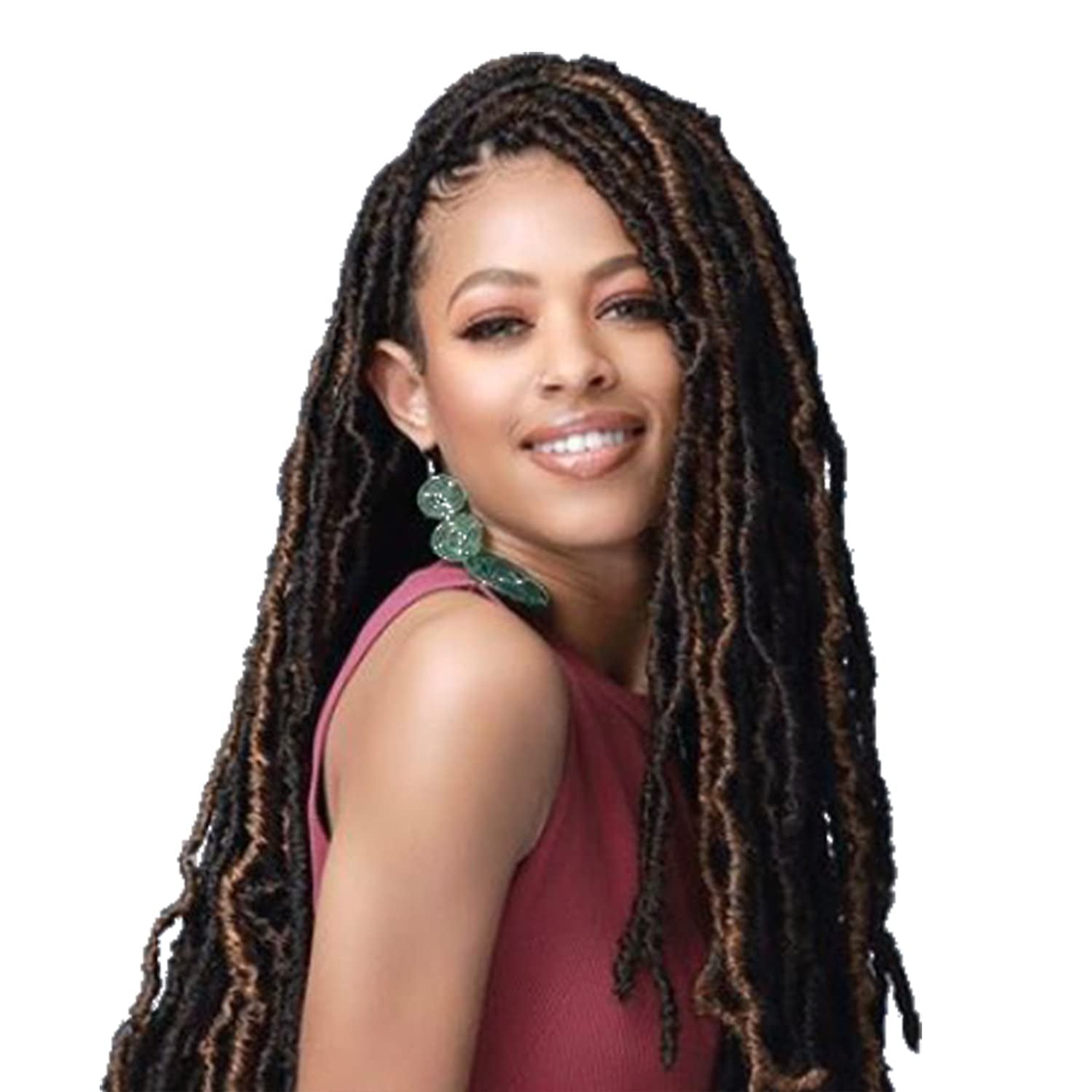 Synthetic Hair Crochet Braids African Roots Braid Collection Locs 24 ...