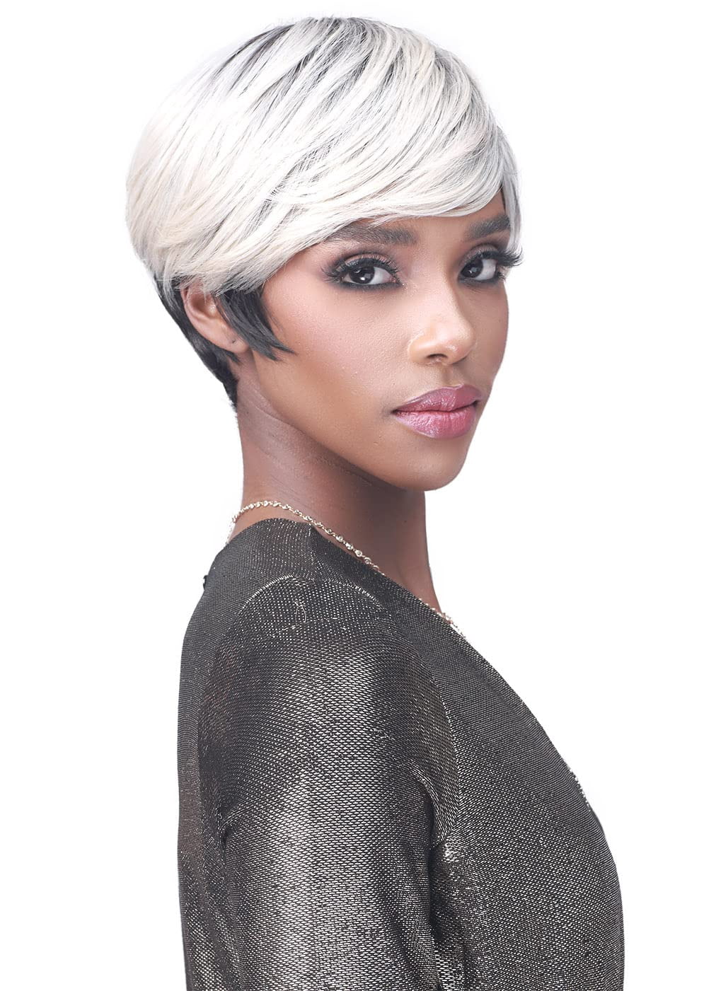 Synthetic Hair Short Cut Style Wig - M1053 STEPHANIE, Pro-Cut ...