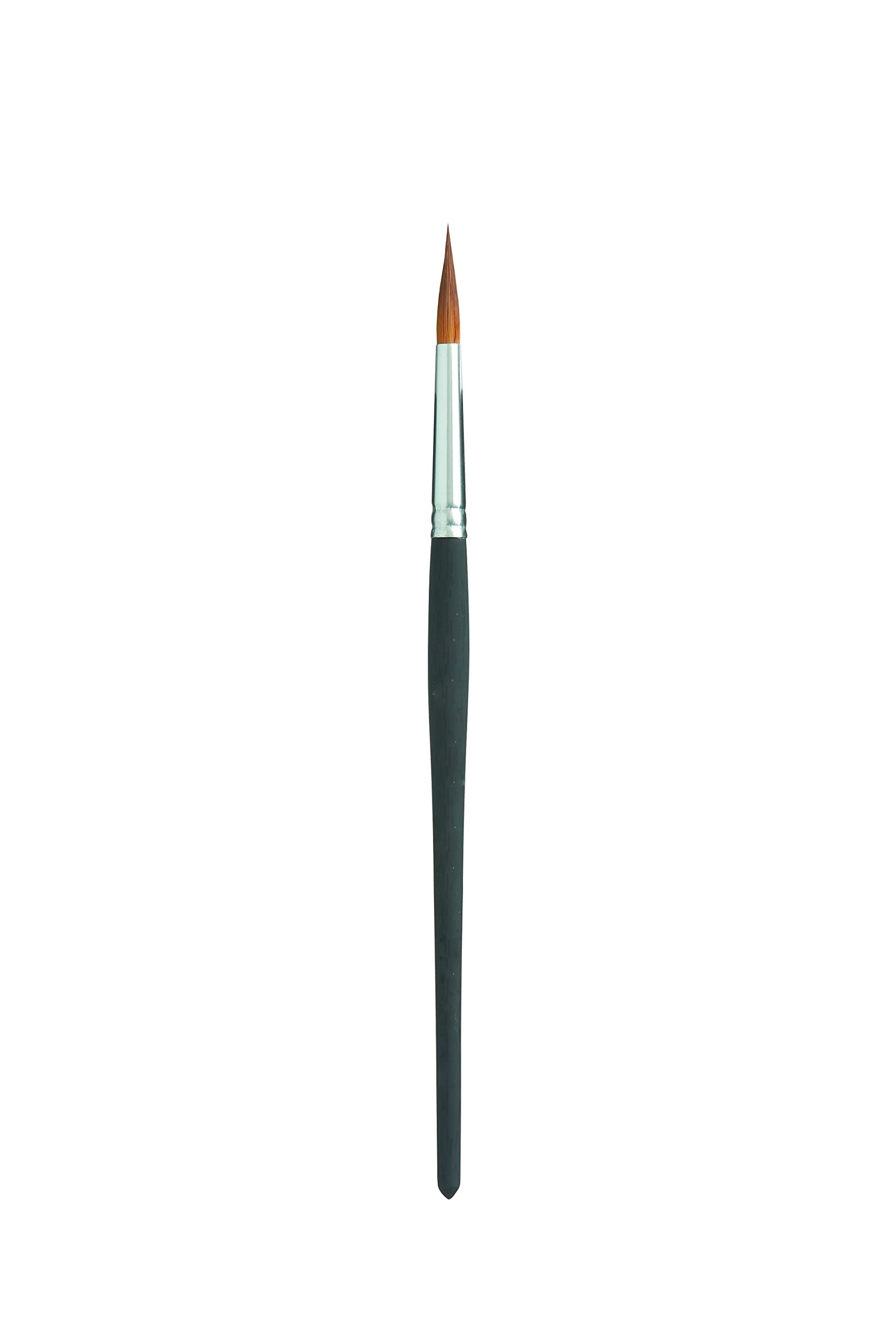 Synthetic Kolinsky Watercolor Paint Brush, Professional Long Round Tip ...