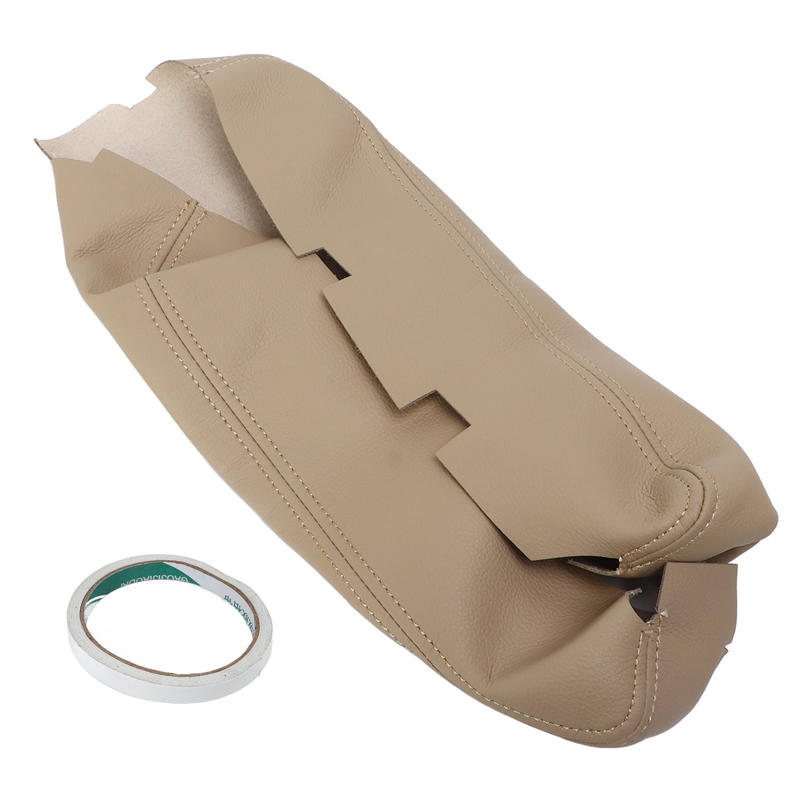 Synthetic Leather Center Console Lid Armrest Seat Box Cover Protector ...