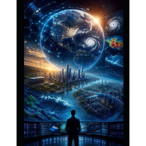 The Synthetic Reality Exascale Digital Twins: Planetary Modeling and ...