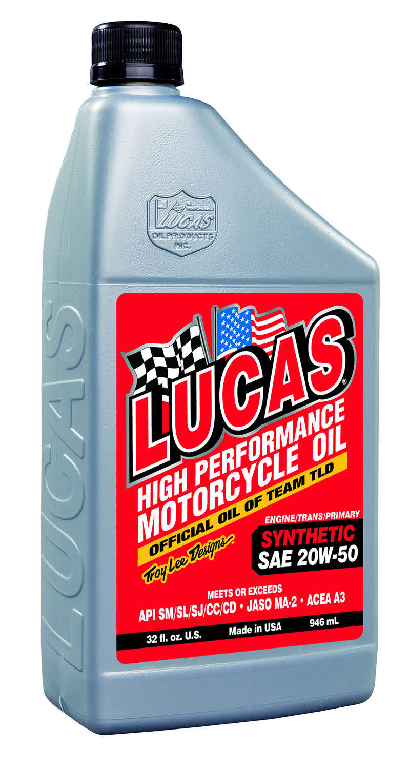 Synthetic SAE 20w50 Motorcycle Oil 6x1 Qt - Walmart.com