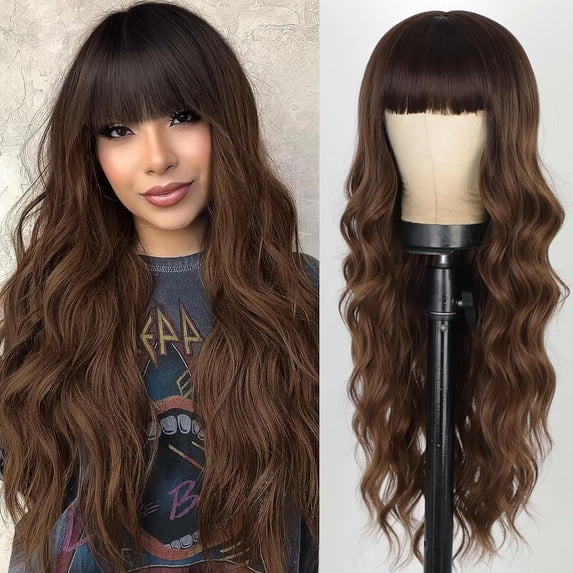 Synthetic Wig European American Women African Black Long Small Curly ...