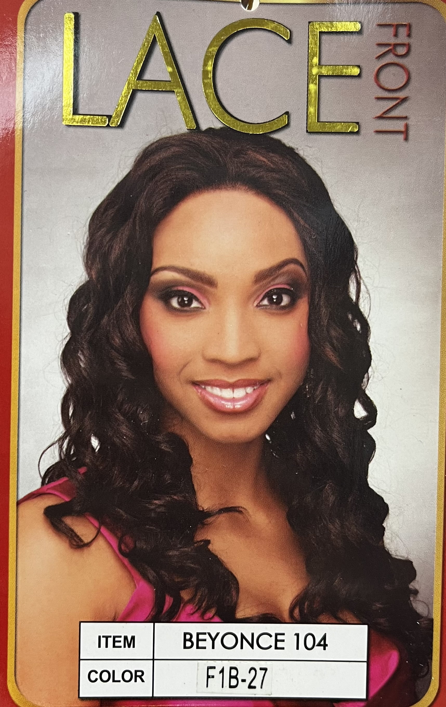 Synthetic Wig Lace Front Beyonce 104 Collection color 1 - Walmart.com