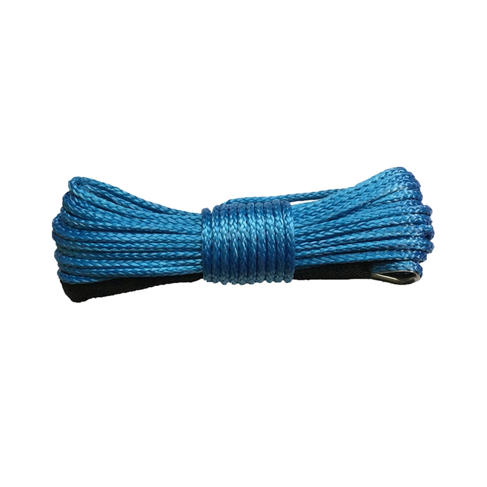 Synthetic Winch Line Cable Rope 6mm X 15m Synthetic Pulling Winch Line UHMWPE 12 Strand Recovery ...