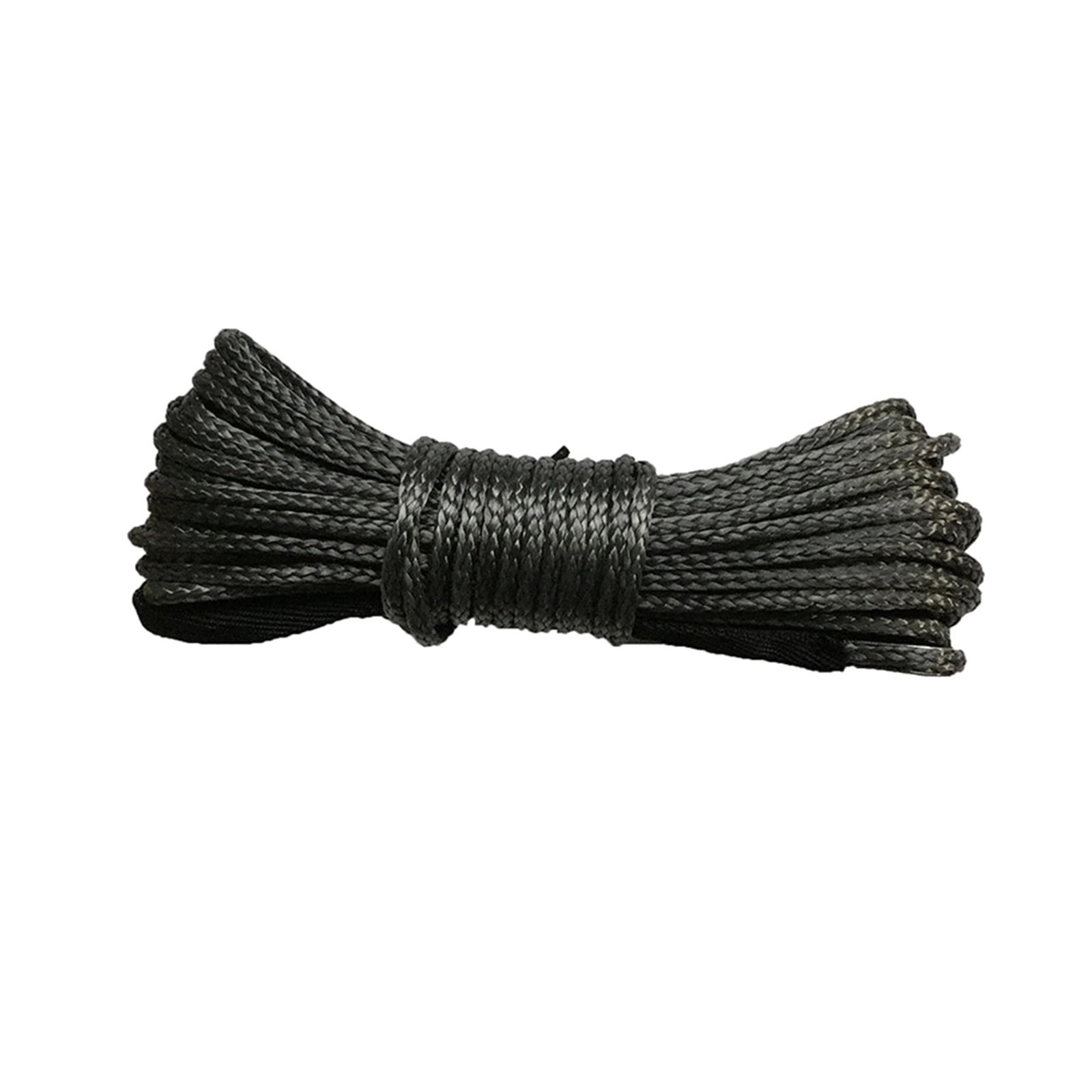 Synthetic Winch Line Cable Rope 6mm X 15m Synthetic Pulling Winch Line UHMWPE 12 Strand Recovery ...