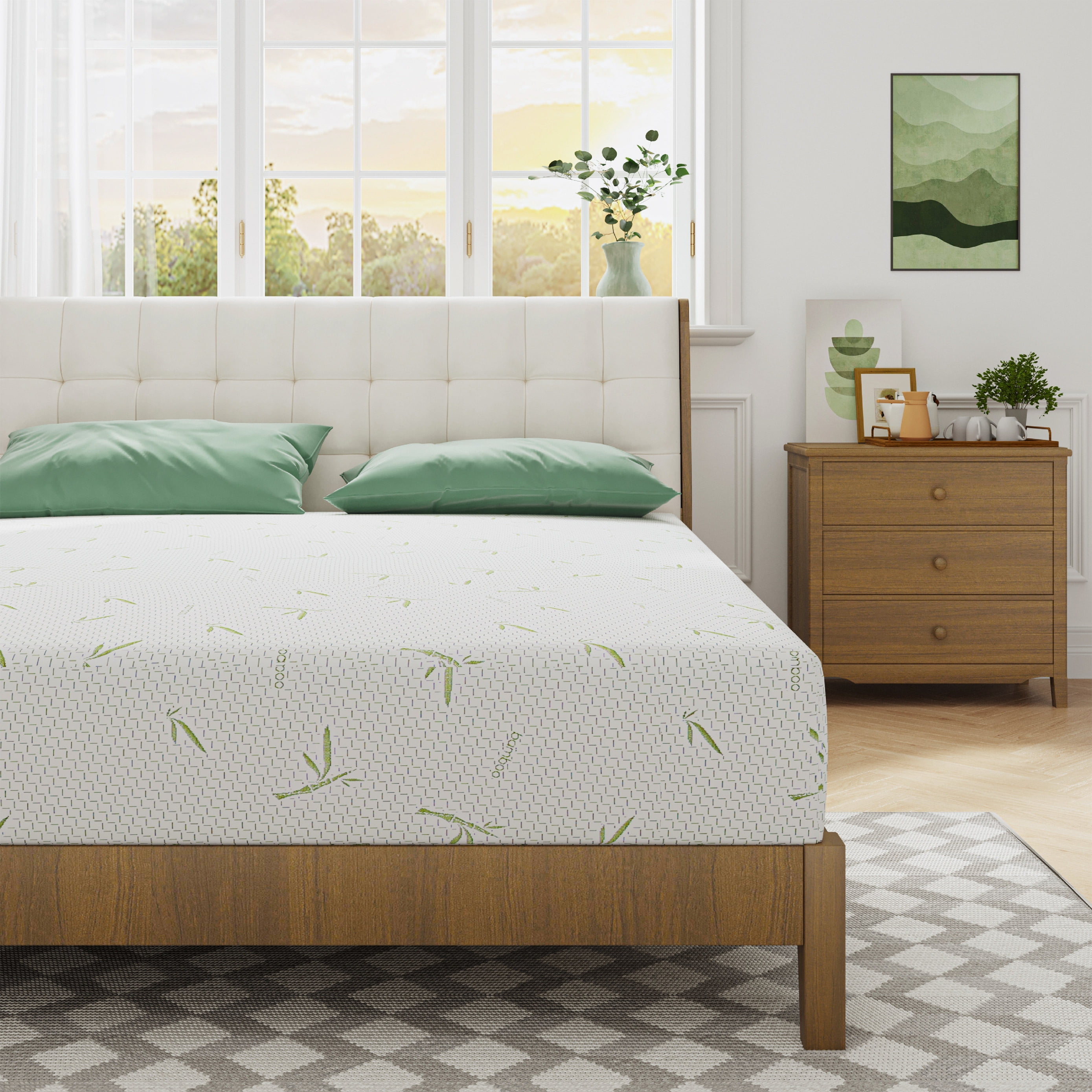SynthoSpace Memory Foam Mattress, 6 inch Full Size Gel Mattress for ...