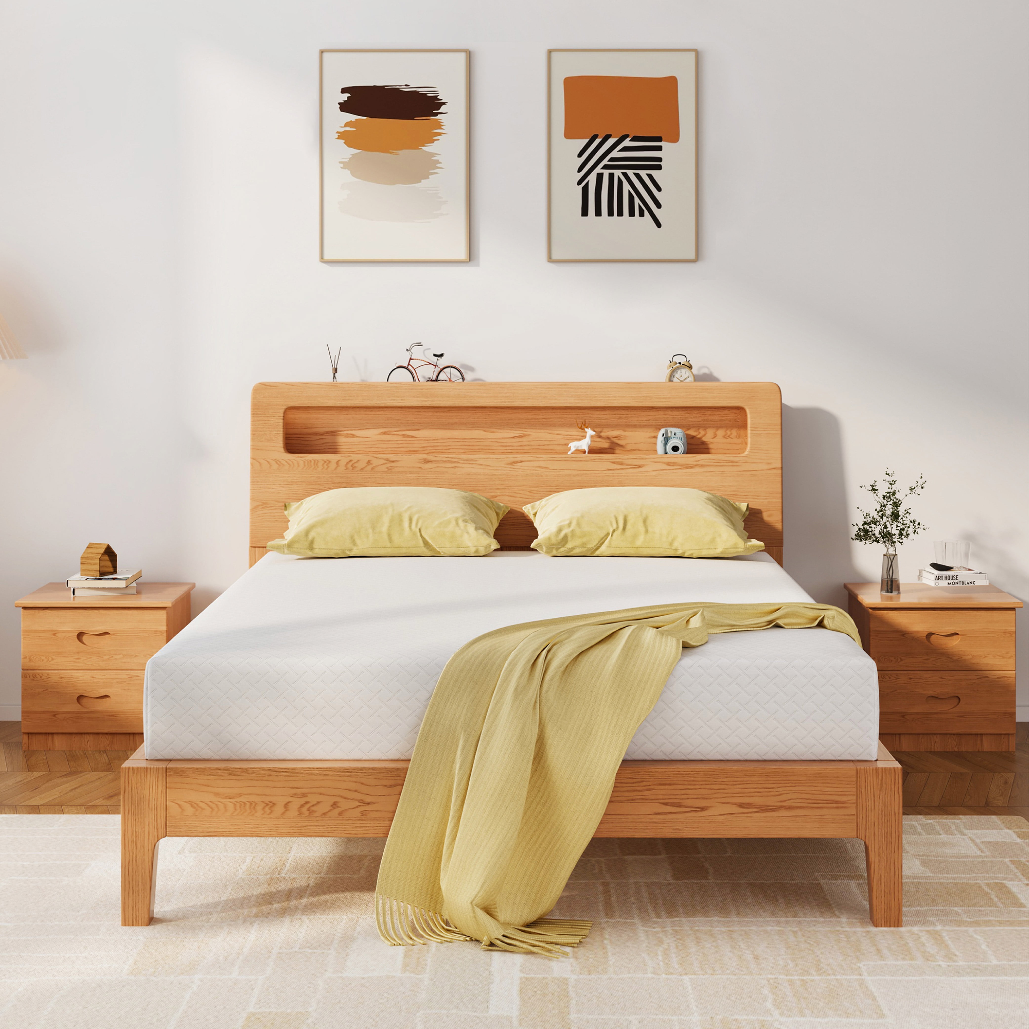 SynthoSpace Queen Mattress 10in inch Gel Memory Foam Mattress in a Box ...