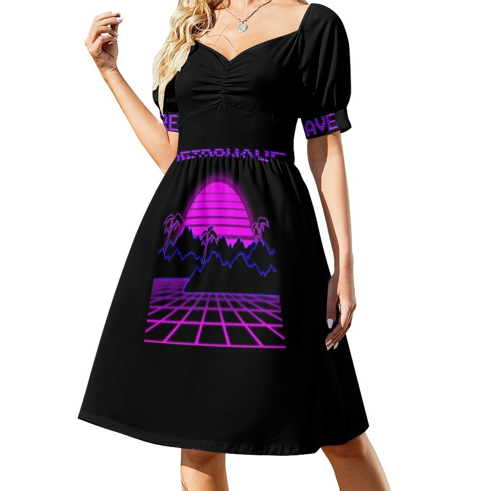 Synthwave Retrowave Design For The Eighties Music Lovers Sleeveless ...