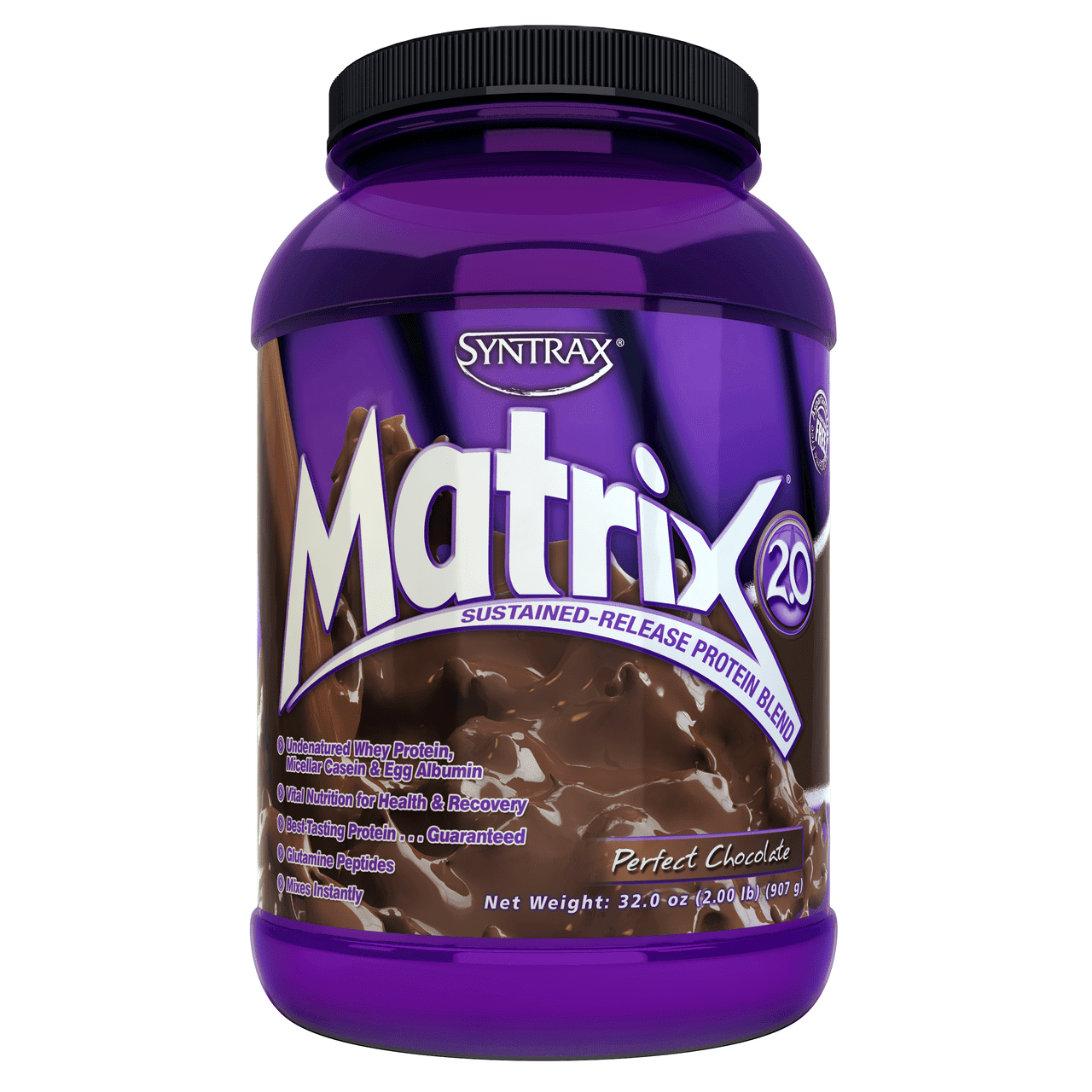 Syntrax Matrix Sustained Release Protein Powder - 2LB Tub - Perfect ...