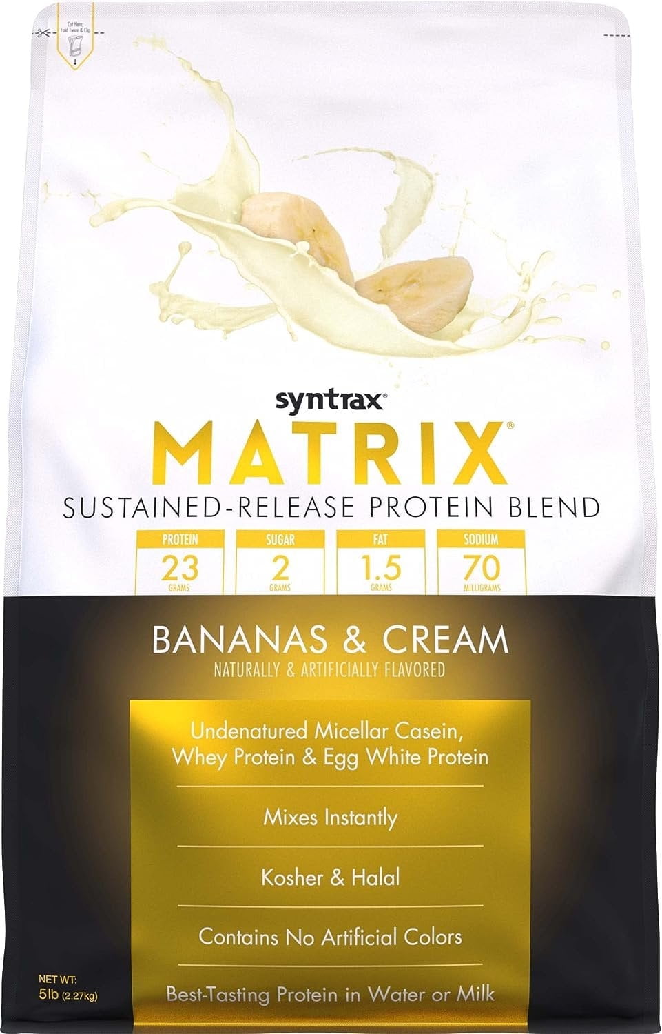 Syntrax Matrix Sustained-Release Protein Powder Blend - Muscle Support ...