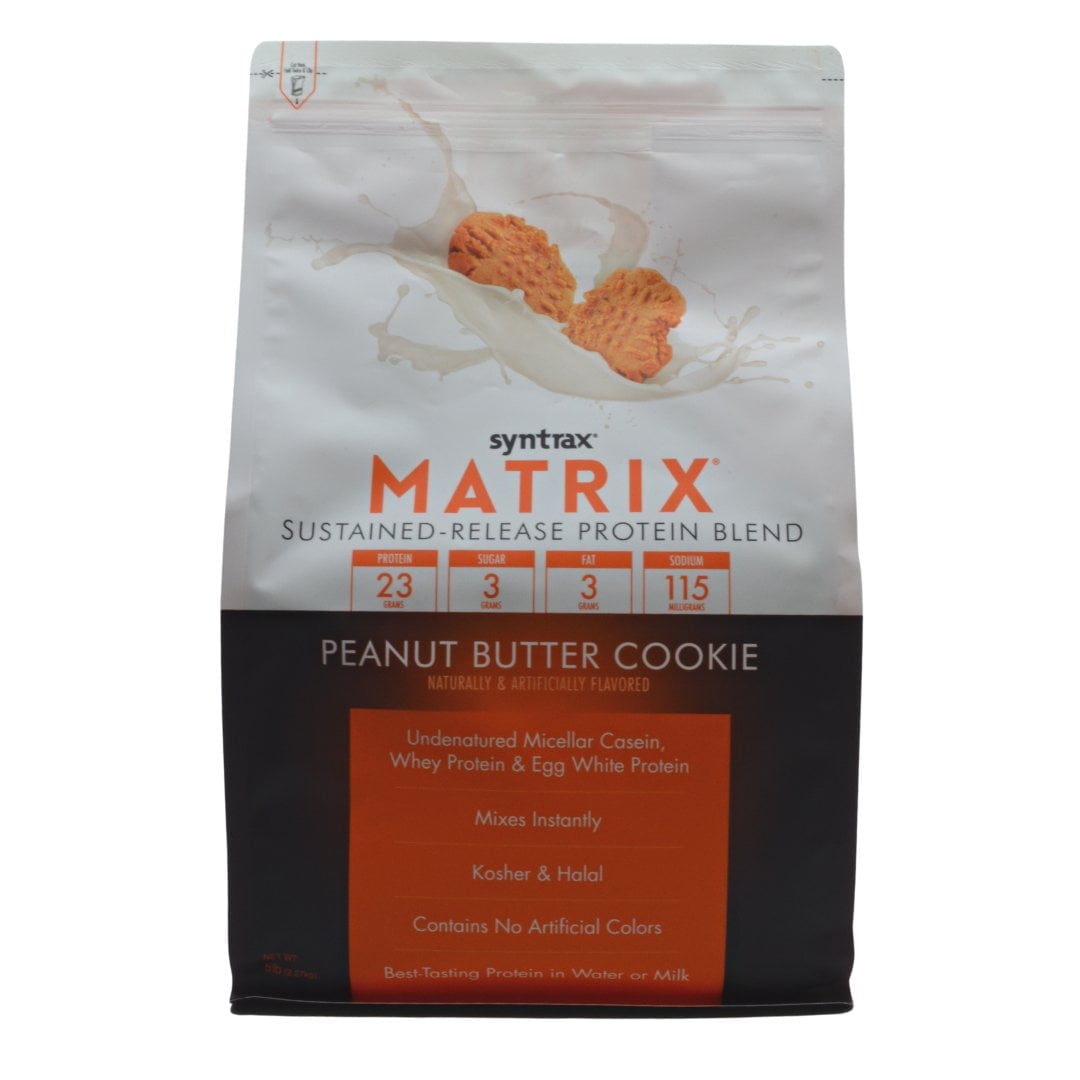 Syntrax Matrix Sustained-Release Protein Powder Blend - Muscle Support ...