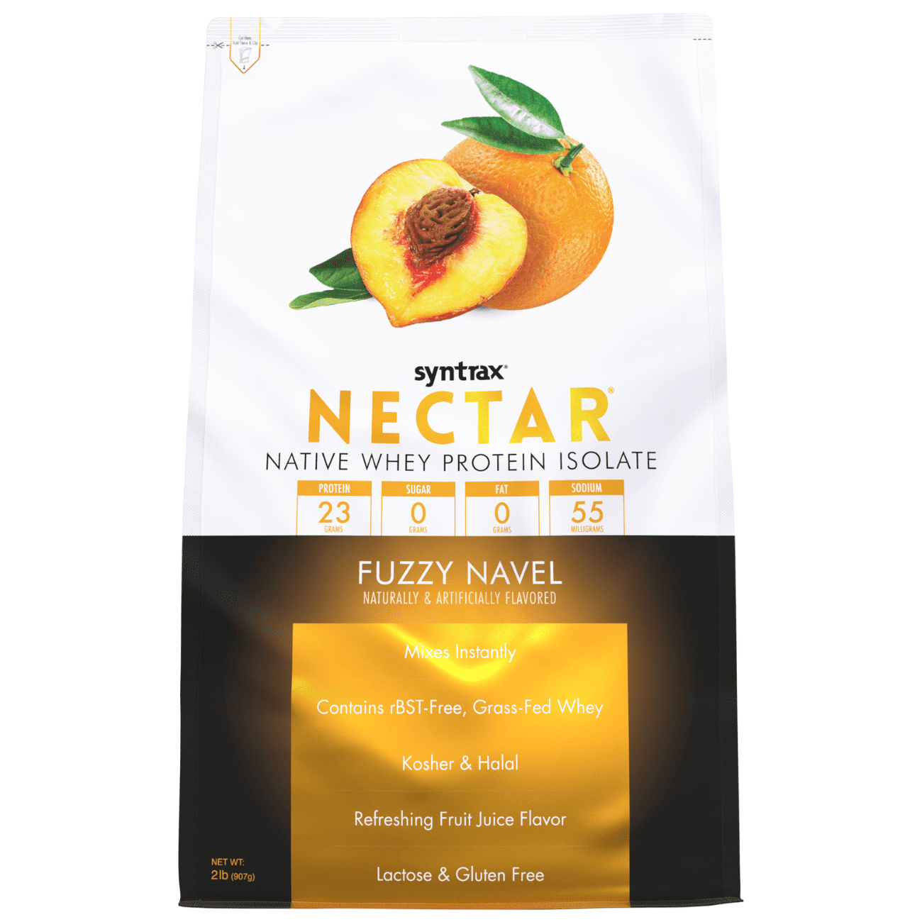 Syntrax Nectar 2lb Protein Powder - Fuzzy Navel - Walmart.com