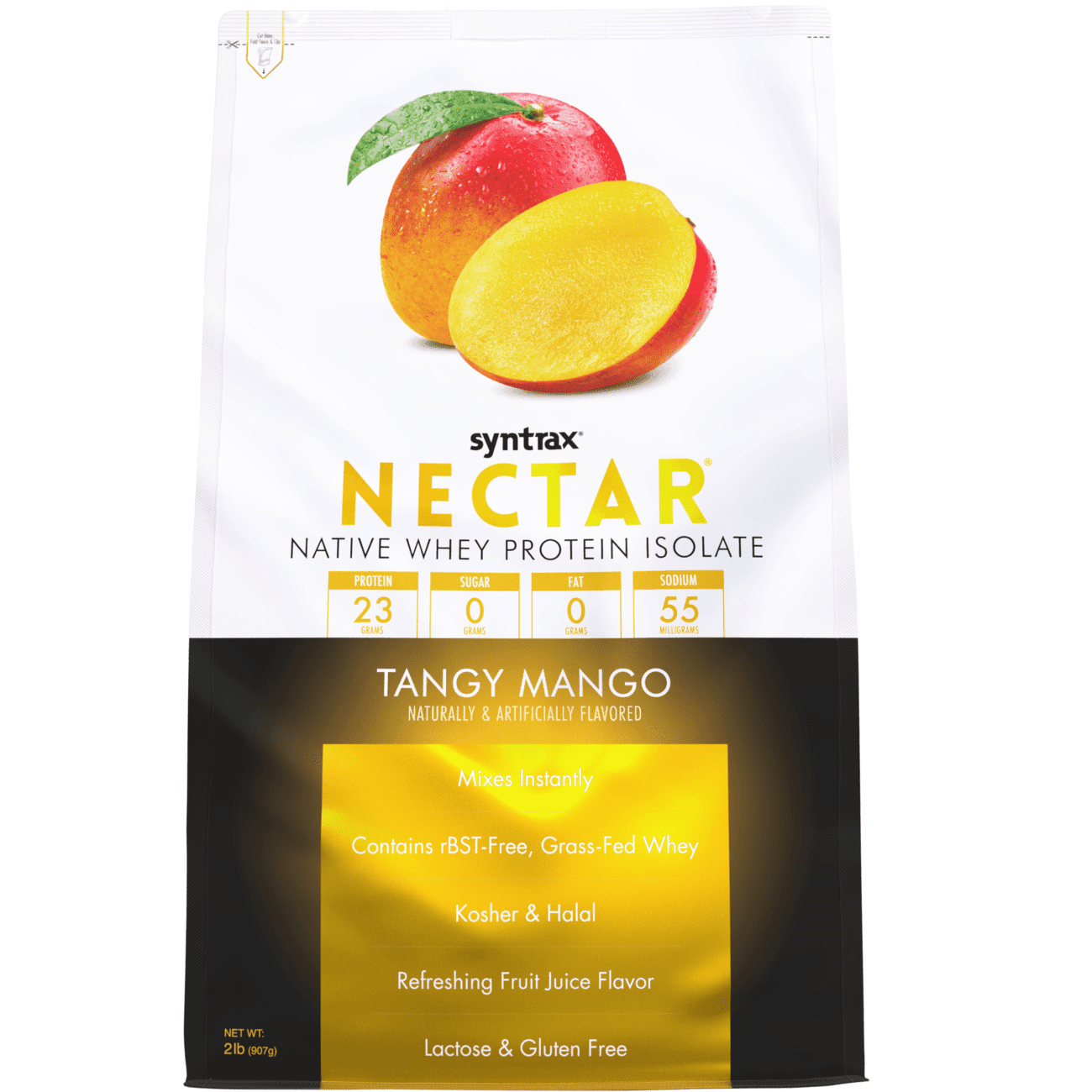 Syntrax Nutrition Nectar 100% Native Whey Isolate Protein Powder, 0 ...