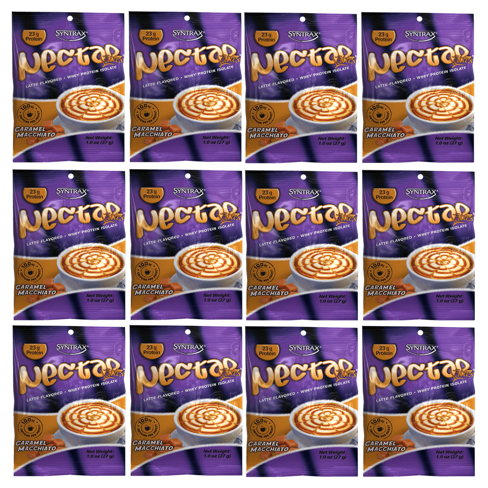 Syntrax Nectar Protein Powder Trial Sizes (12-Pack) - 15 flavors to ...