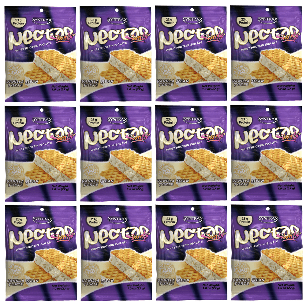 Syntrax Nectar Protein Powder Trial Sizes (12-Pack) - 15 flavors to ...