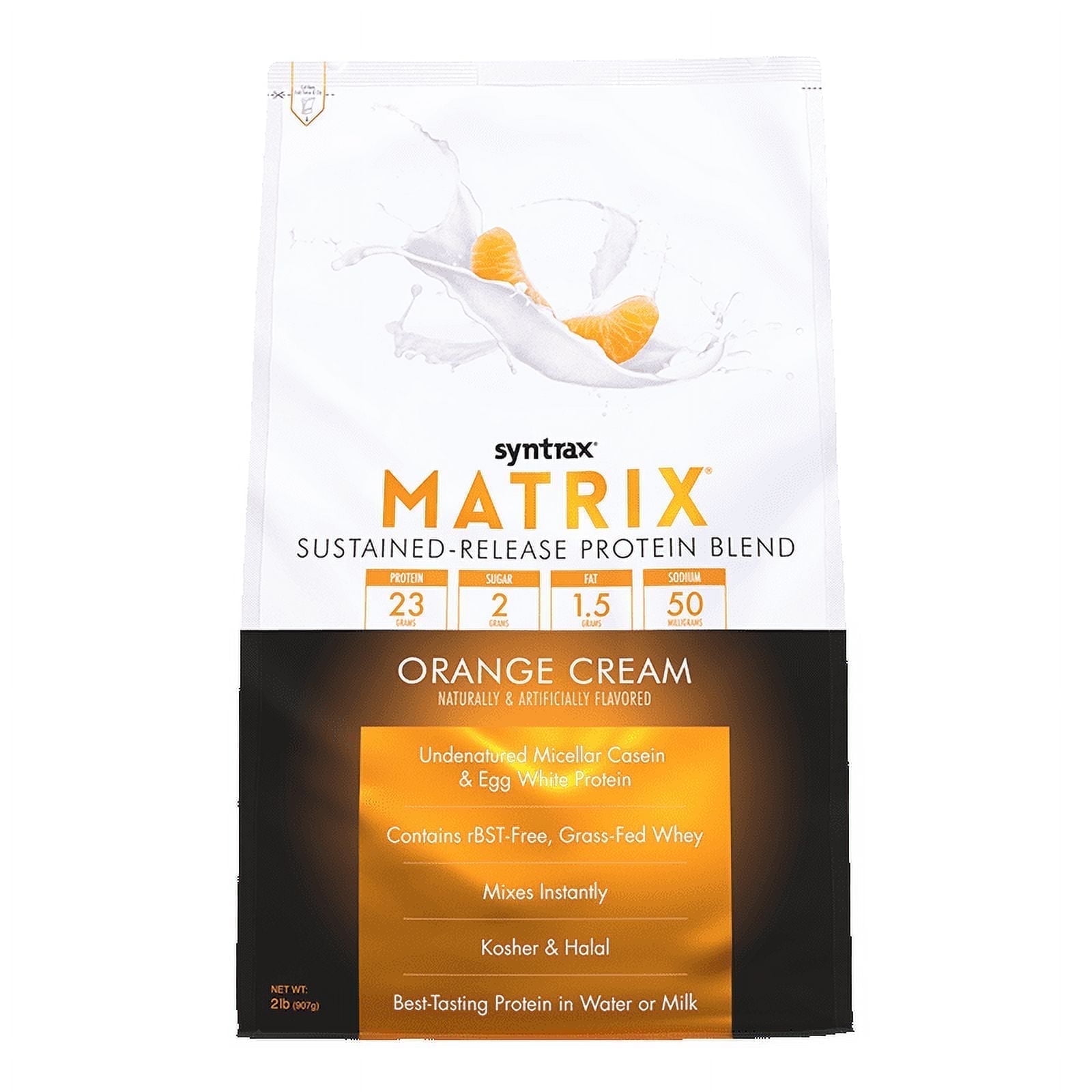 Syntrax Matrix, Sustained-Release Protein Powder Blend (whey protein ...