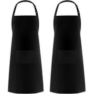 Opromo Durable Cotton Canvas Kids Aprons with Pocket, String Adjustable ...