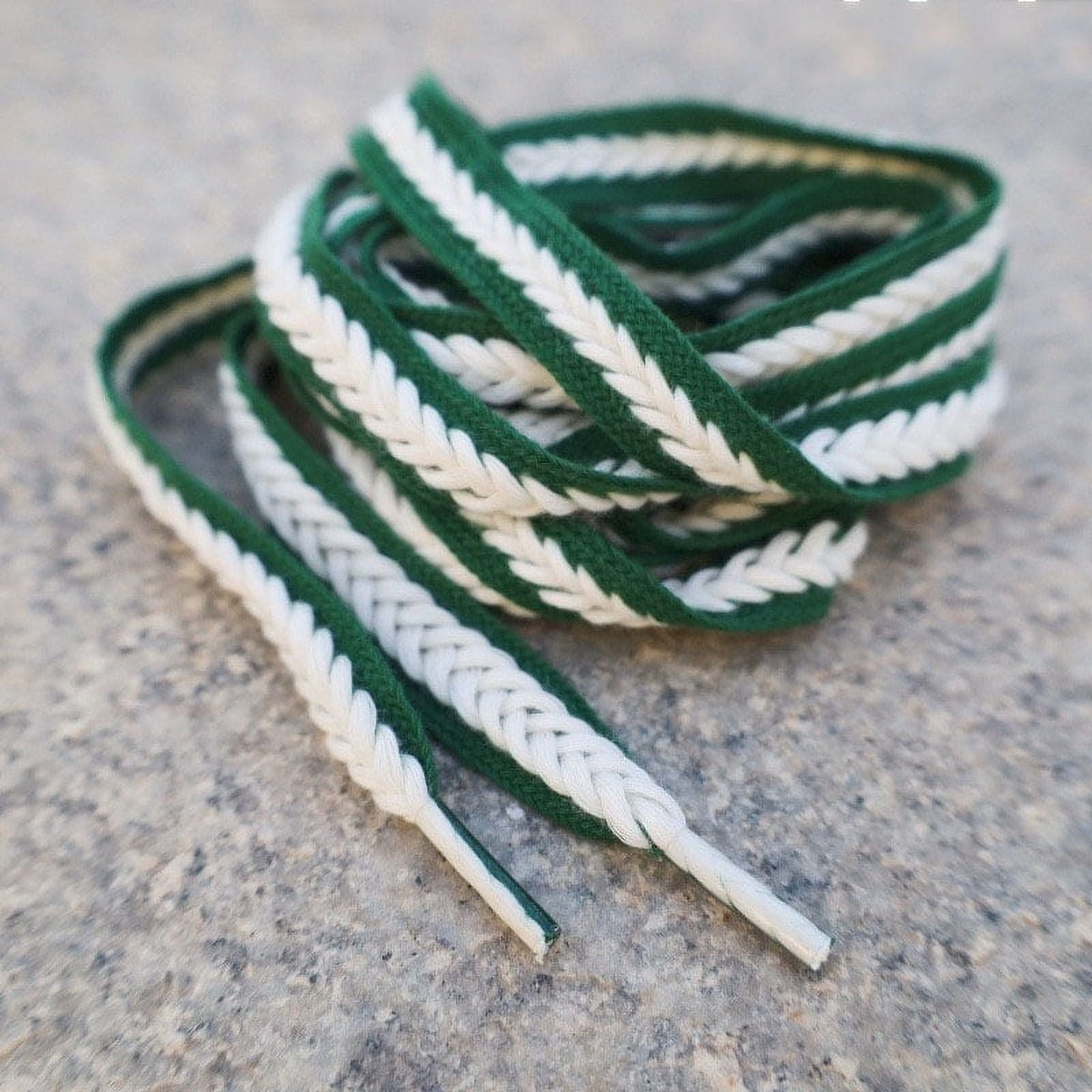 Synzerm 2 Pairs 3/5” wide flat shoe laces for sneakers 9 Colors thick ...