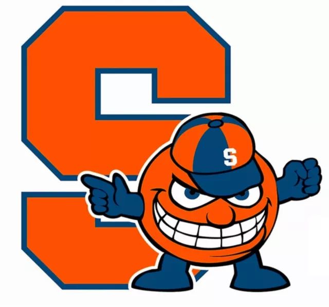 Syracuse College Letter S Mascot Sticker Baseball Sticker, Football ...
