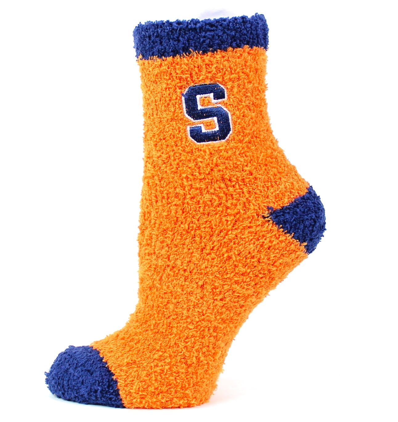 Syracuse Orange Solid Fuzzy Sock - Donegal Bay - Unisex - One Size ...