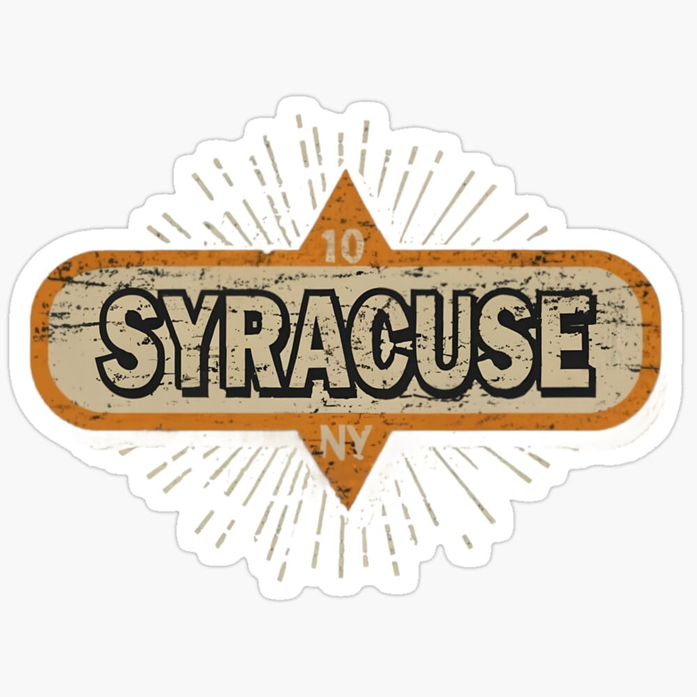 Syracuse Stickerphone Decal Water Bottle Stickers, Vinyl Stickers For ...
