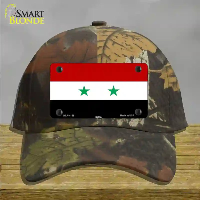 Syria Flag Novelty License Plate Hat Cotton Camoflauge - Walmart.com