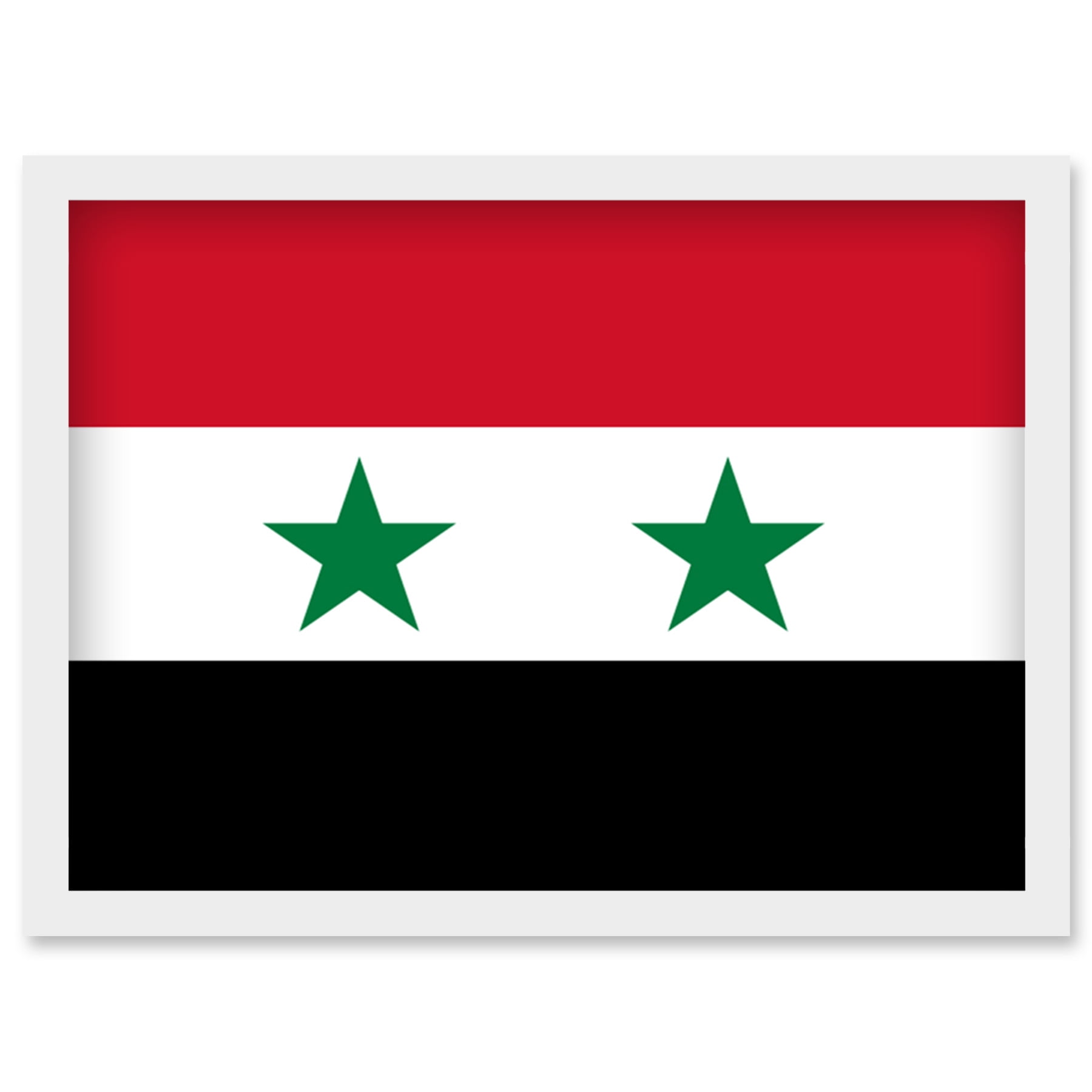 Syrian Arab Republic National Flag Patriotic Vexillology World Flags ...