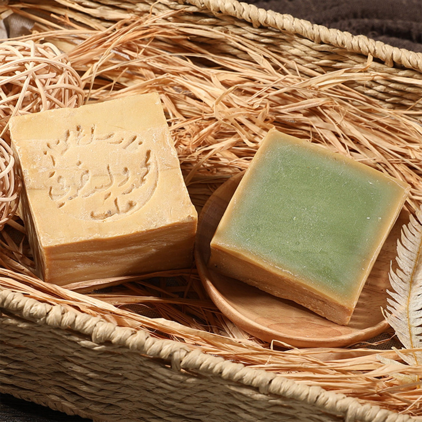 Syrian Authentic Aleppo Soap with Laurels Oil,Ideal for Face and Body ...