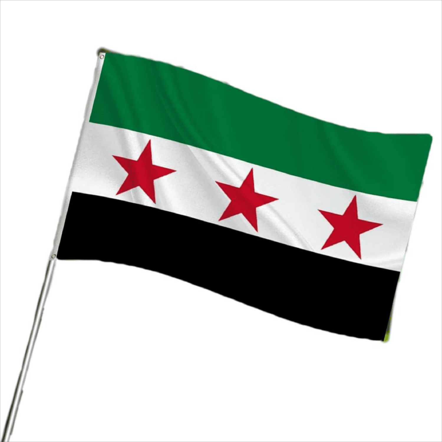 Syrian Republic Flag 3x5ft Syrian Rep Flag Syrian Freedom Flag Three ...