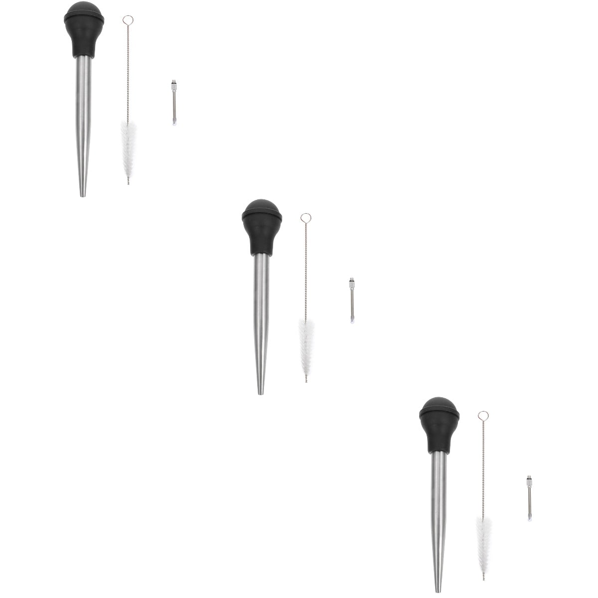 Syringe for Meats Pastry Sausage Turkey Needle Injector BBQ Sauce Spice ...