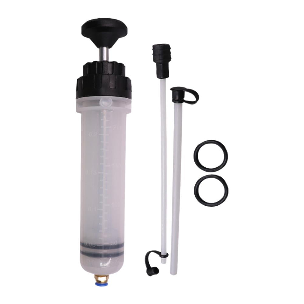 Syringe oil changer 200cc bag (A)$Syringe oil pumping and filling ...