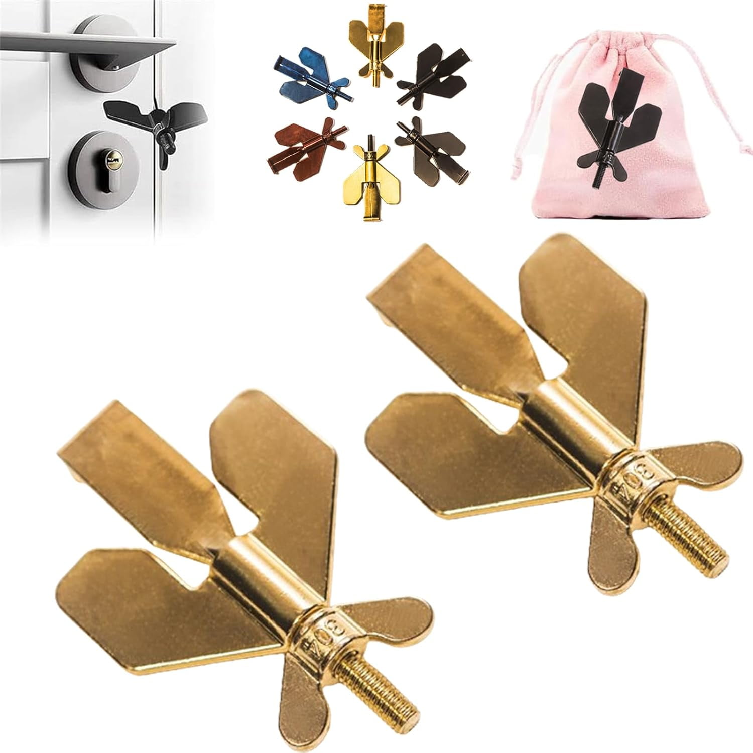 Syrinx AceGuard Door Lock - Heavy-Duty Security for Travel, Apartments ...