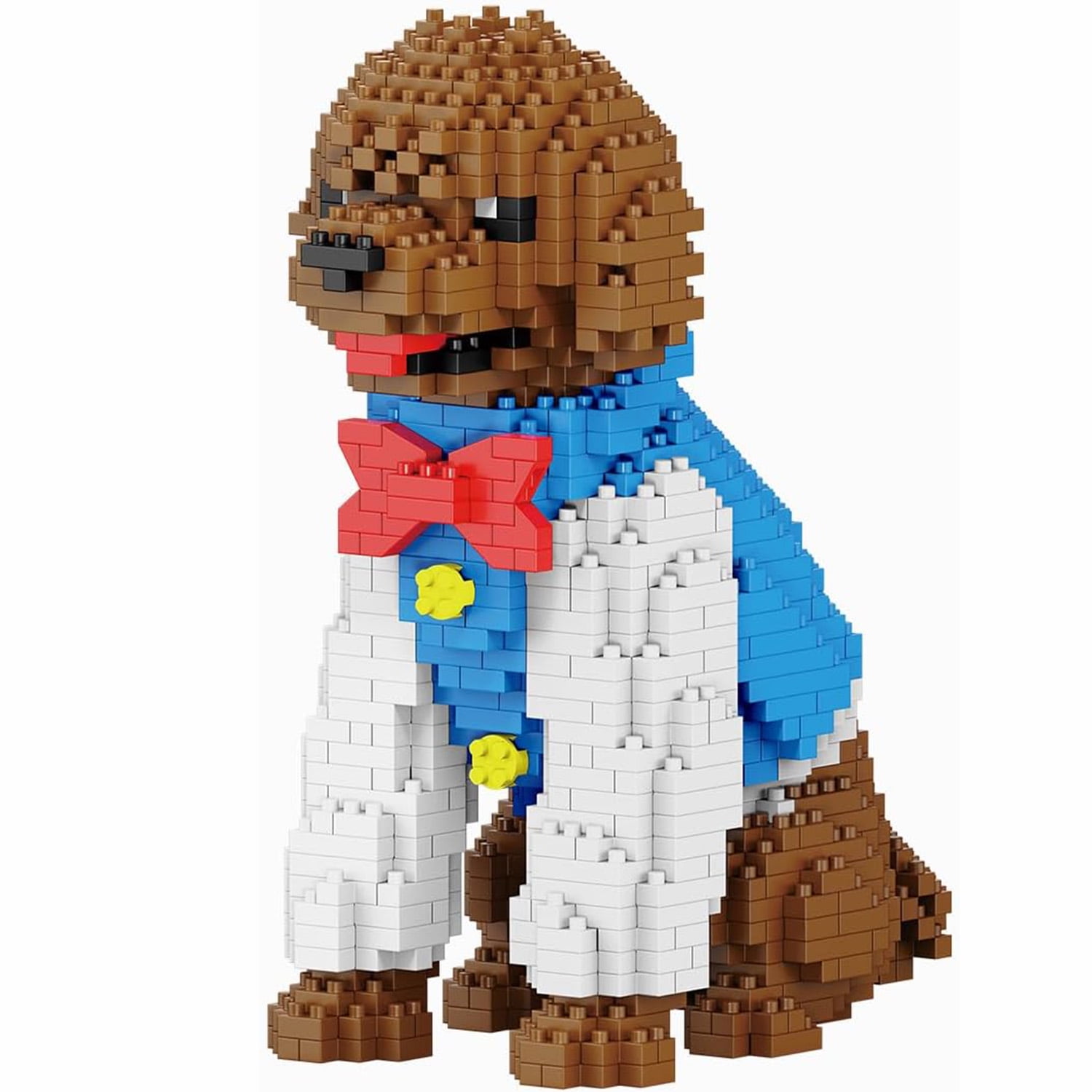 Syrinx Animals Dog Series Poodle Micro Building Blocks Set - Compatible with Lego - Walmart.com