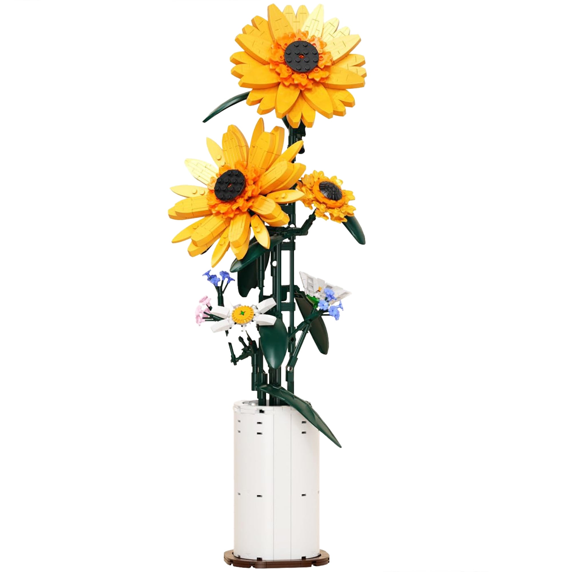 Syrinx Flower Building Blocks Compatible with Lego - Sunflower Bouquet ...
