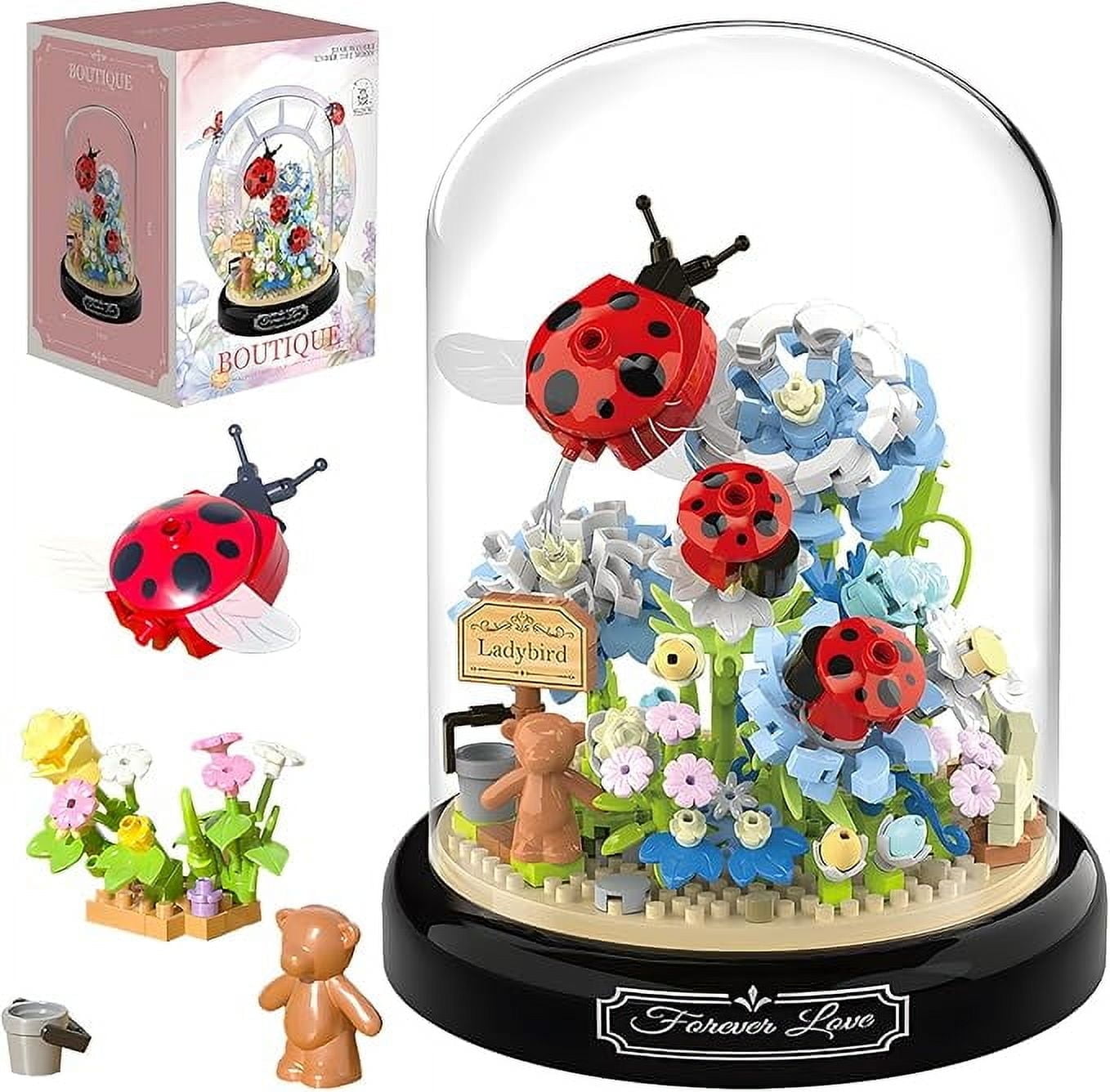 Syrinx Flower Butterfly Bouquet Building Block Set - Compatible with ...