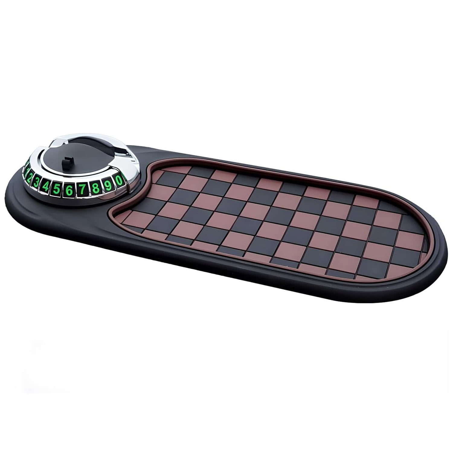 Syrinx Guideline Phone Holder Universal Dashboard Anti-Slip Mat with Rotatable Storage - Walmart.com