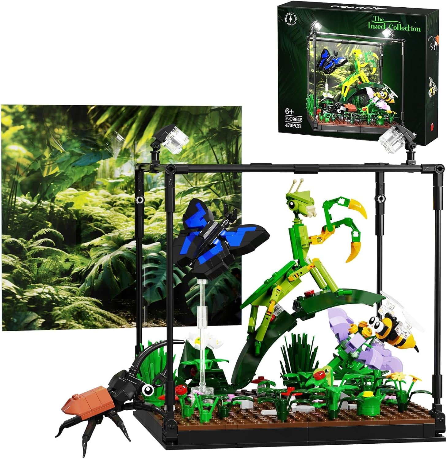 Syrinx Insect Collection Building Sets for Adults, Compatible with Lego ...
