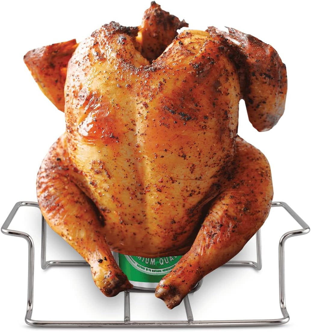 Syrinx Kitchen Beer Can Chicken Holder - Premium Stainless Steel Stand ...