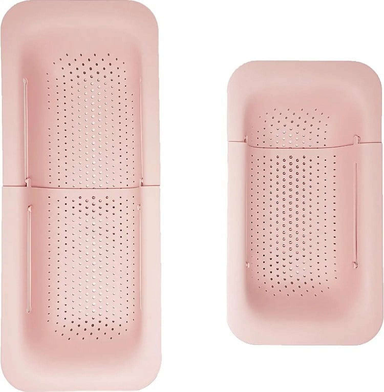 Syrinx Kitchen Over the Sink Colander Strainer Basket - Expandable ...